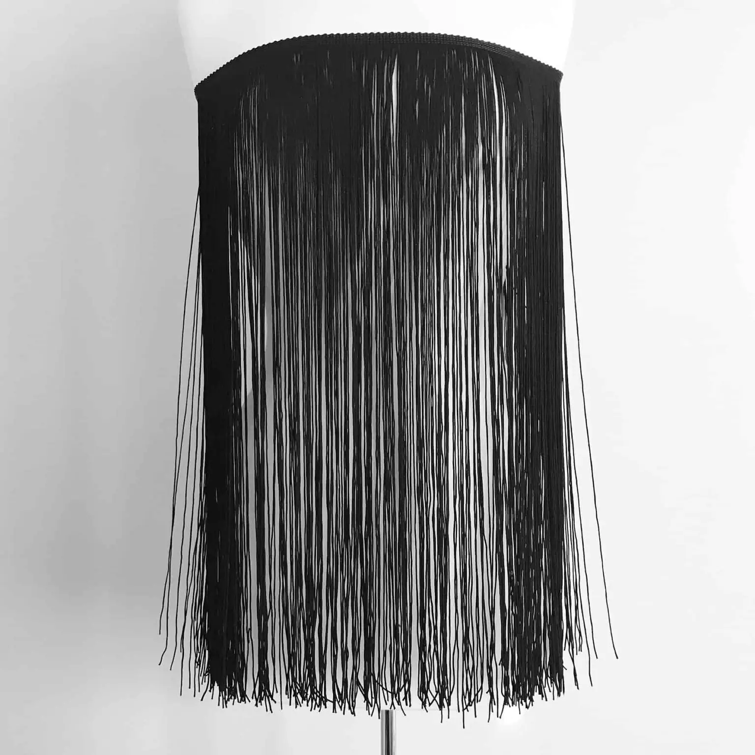 Premium Chainette Fringe Trim – 12″ to 40″ | Shine Trim