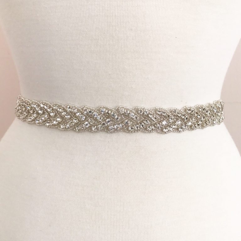 Braid Rhinestone Beaded Trim | Shine Trim