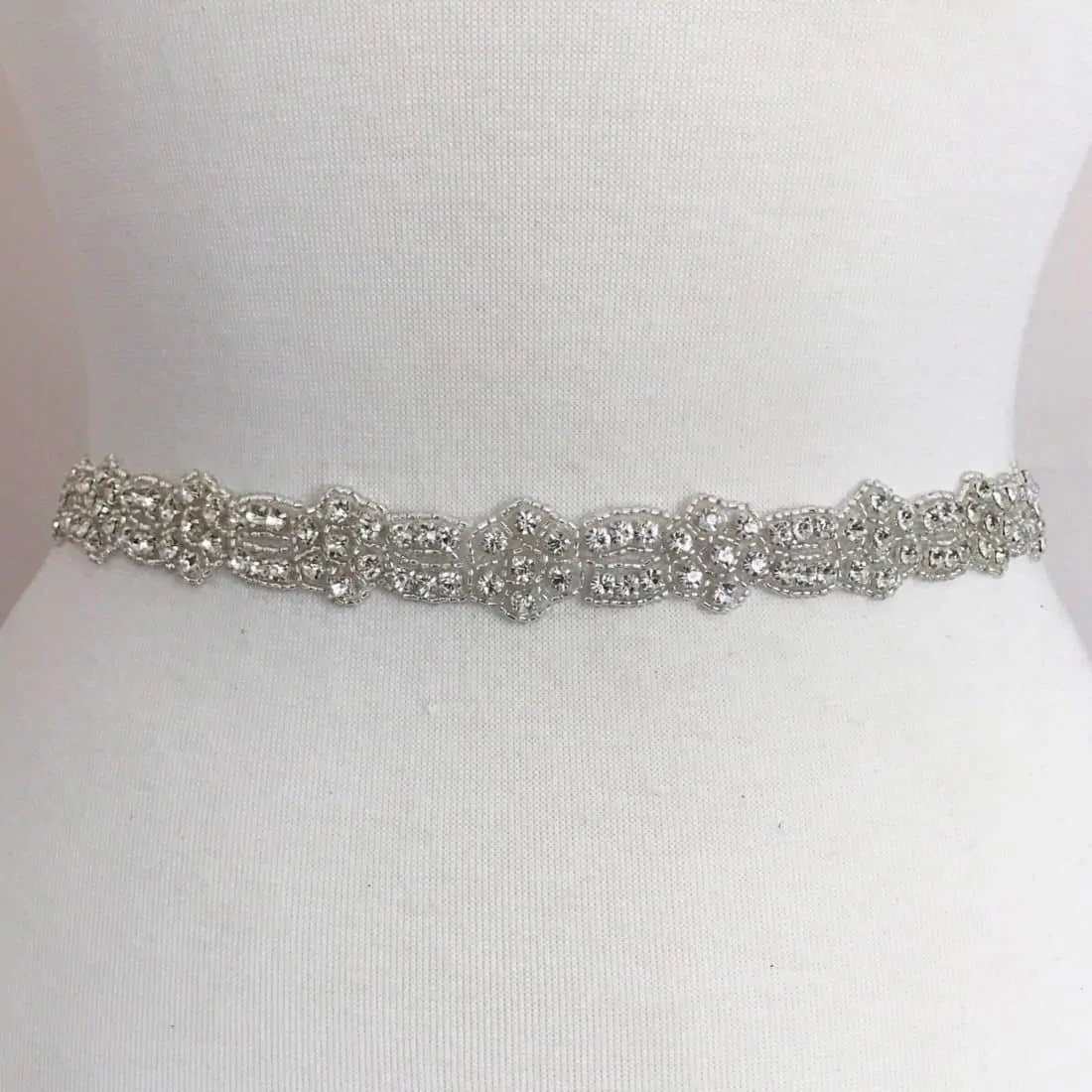Eunice Rhinestone Beaded Trim | Shine Trim
