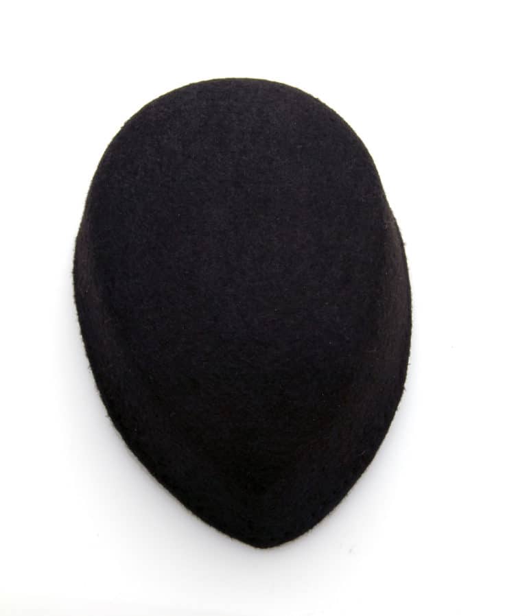 Felt Wedge Pillbox Hat | Shine Trim