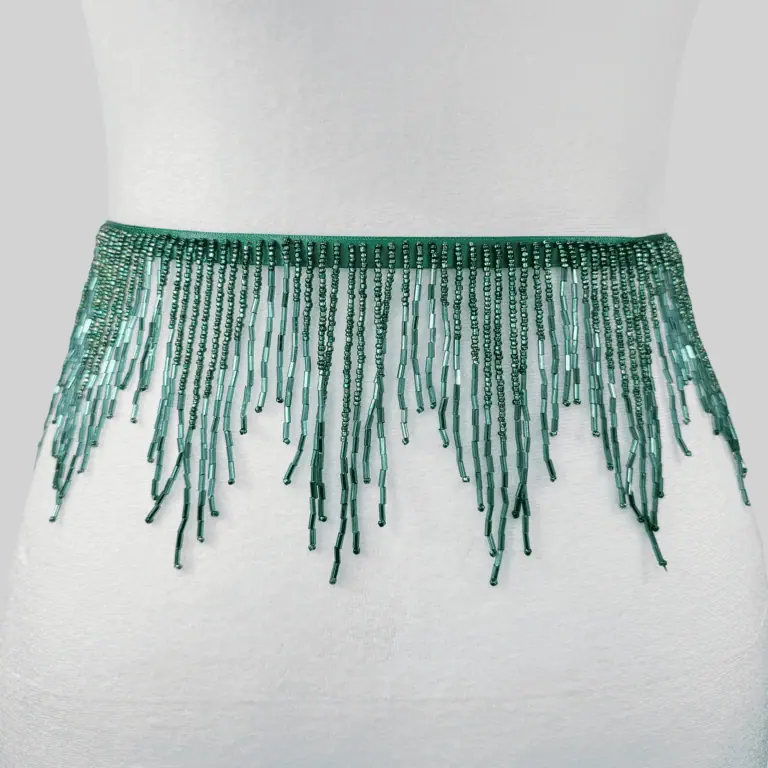 3″ Variegated Beaded Fringe | Shine Trim