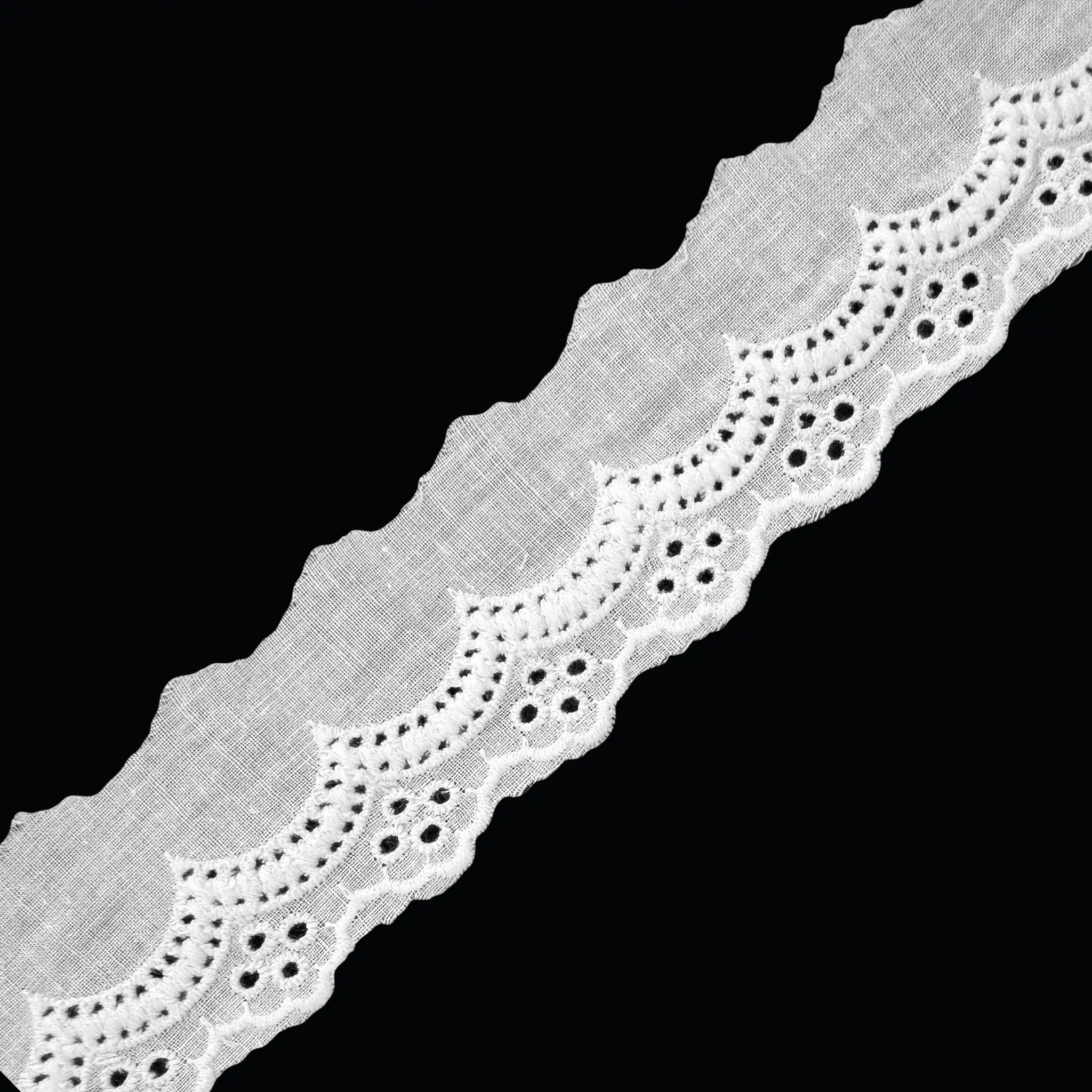 Eyelet Border | Shine Trim