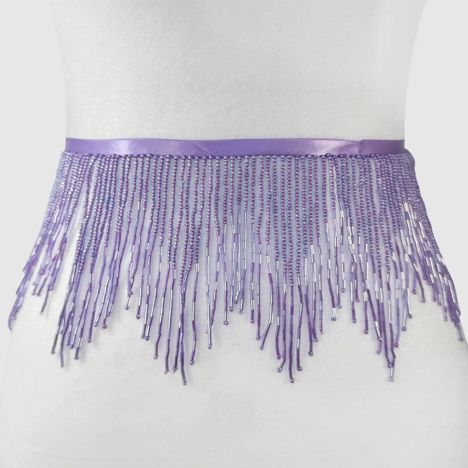 4″ Variegated Beaded Fringe | Shine Trim