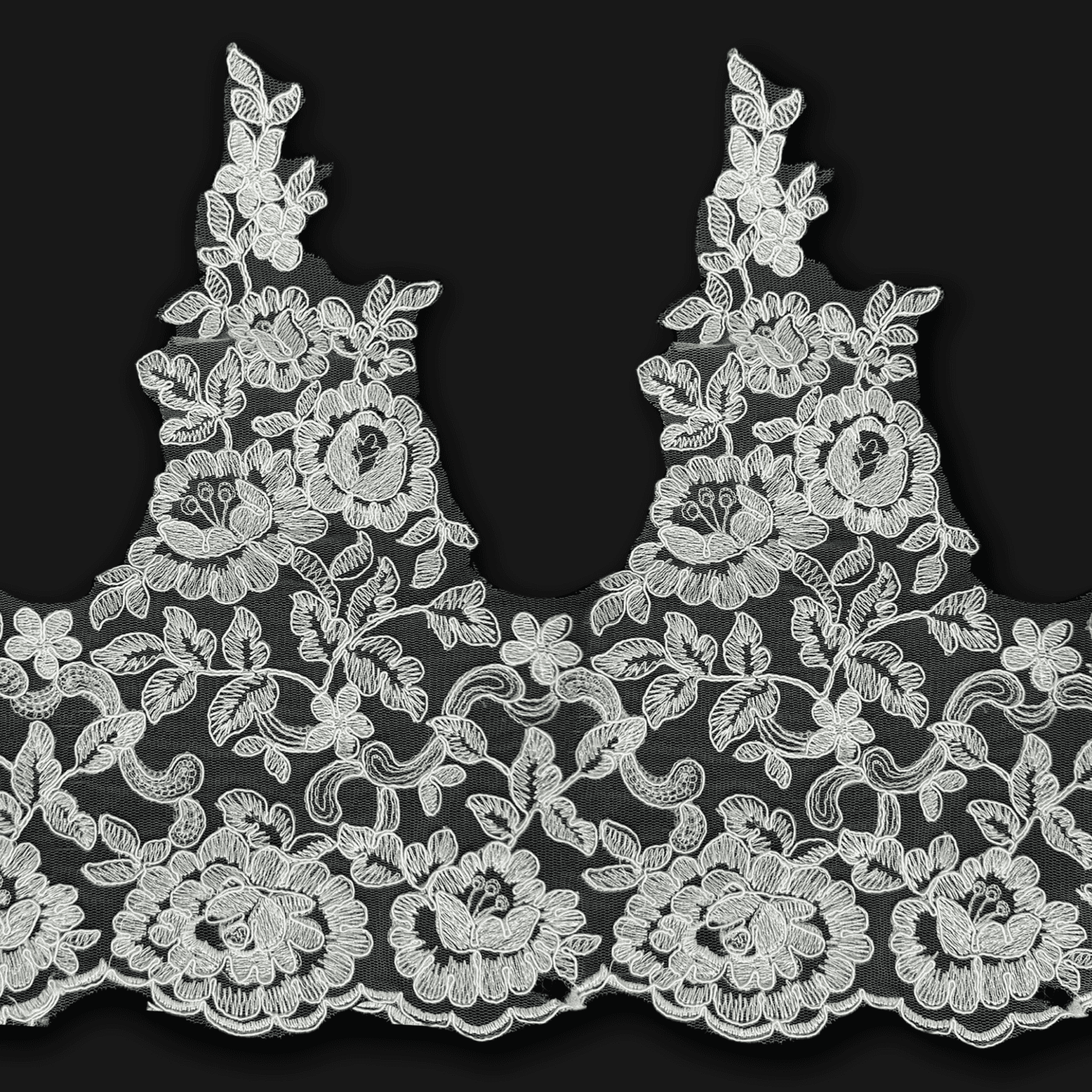 Elegance Blossom Lace Trim | Shine Trim