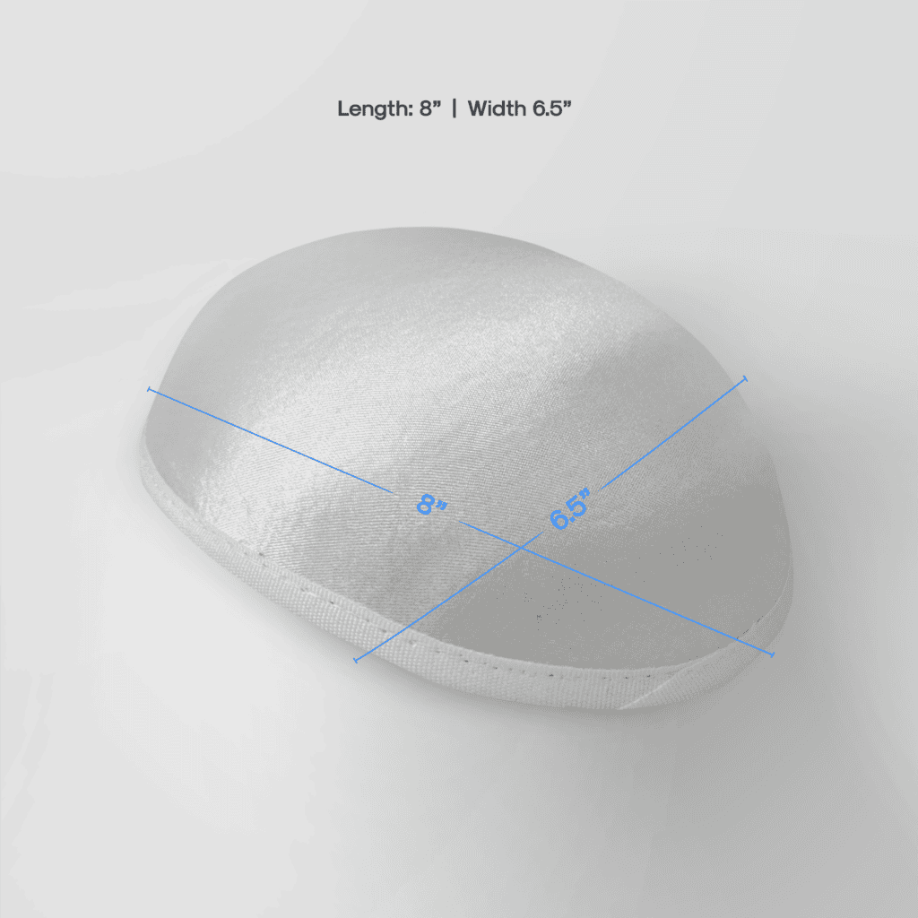 Satin Covered Dome Fascinator Hat Base | Shine Trim