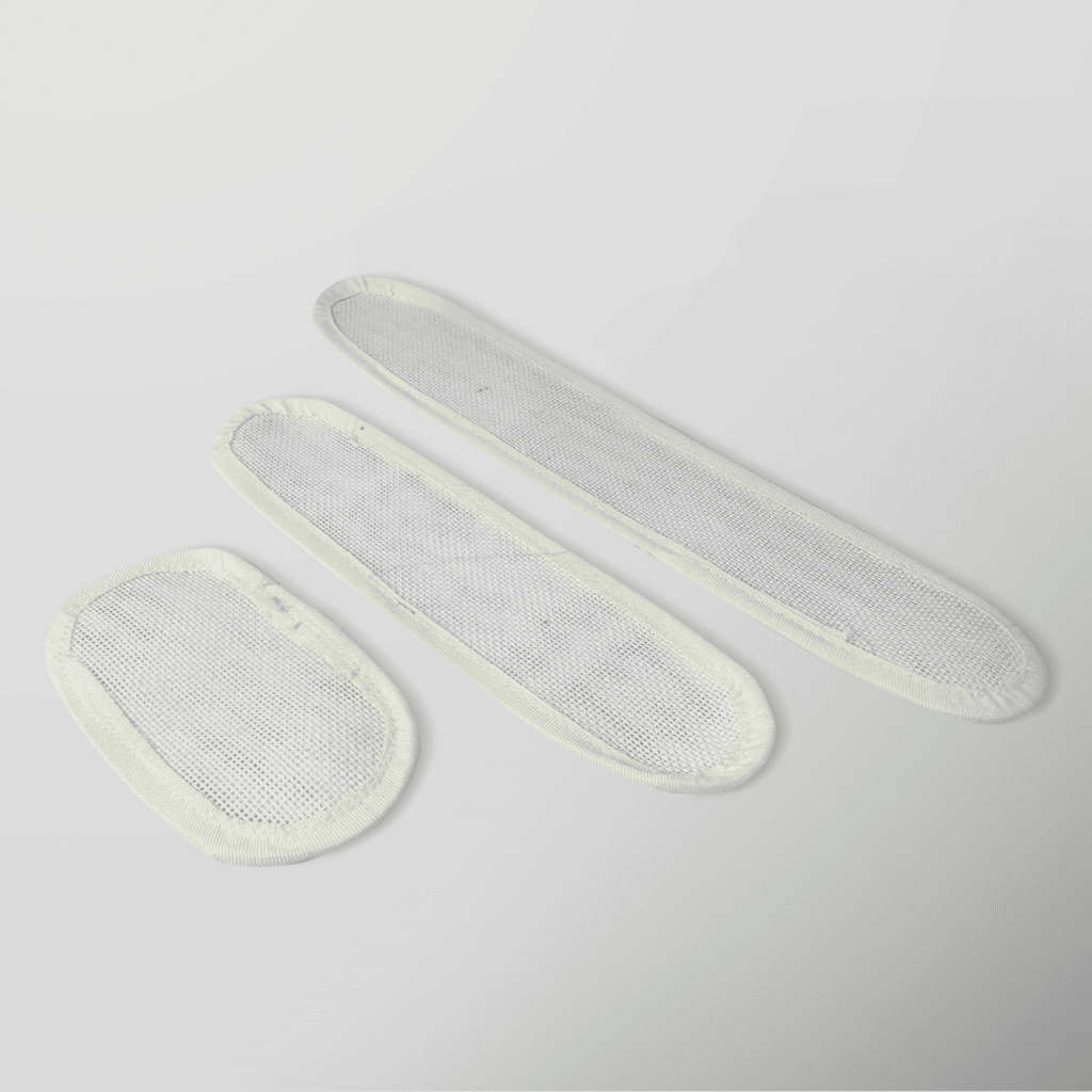 Ivory Buckram Headband Base – 3 Sizes | Shine Trim