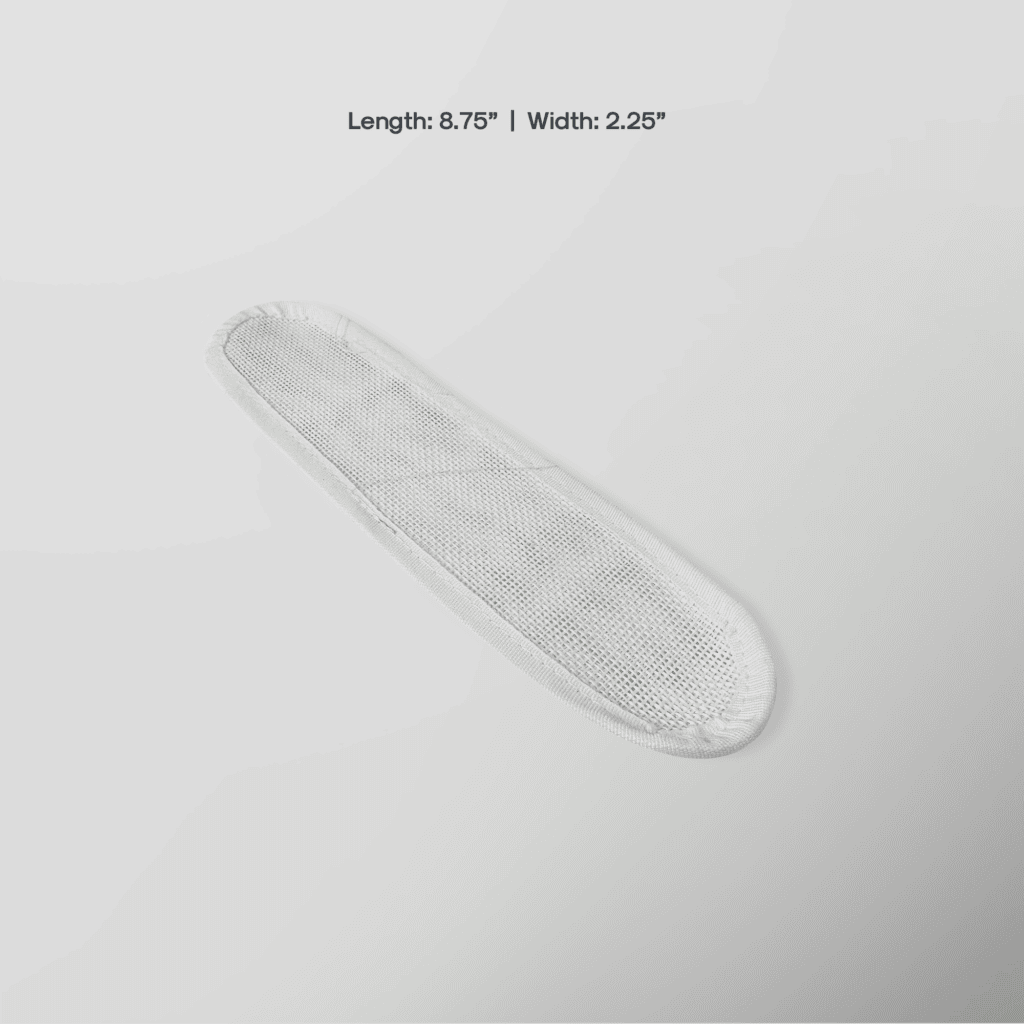 Ivory Buckram Headband Base – 3 Sizes | Shine Trim